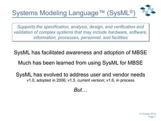 SysML v2 and MBSE: The next ten years | PPT