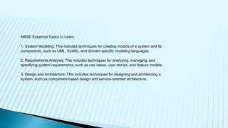 SysML MBSE Training Courses, Seminars & Consulting Services by Tonex | PPTX