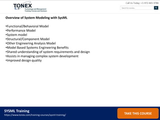 SysML Training - Systems Modeling Language Training | PPT