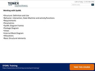 SysML Training - Systems Modeling Language Training | PPT