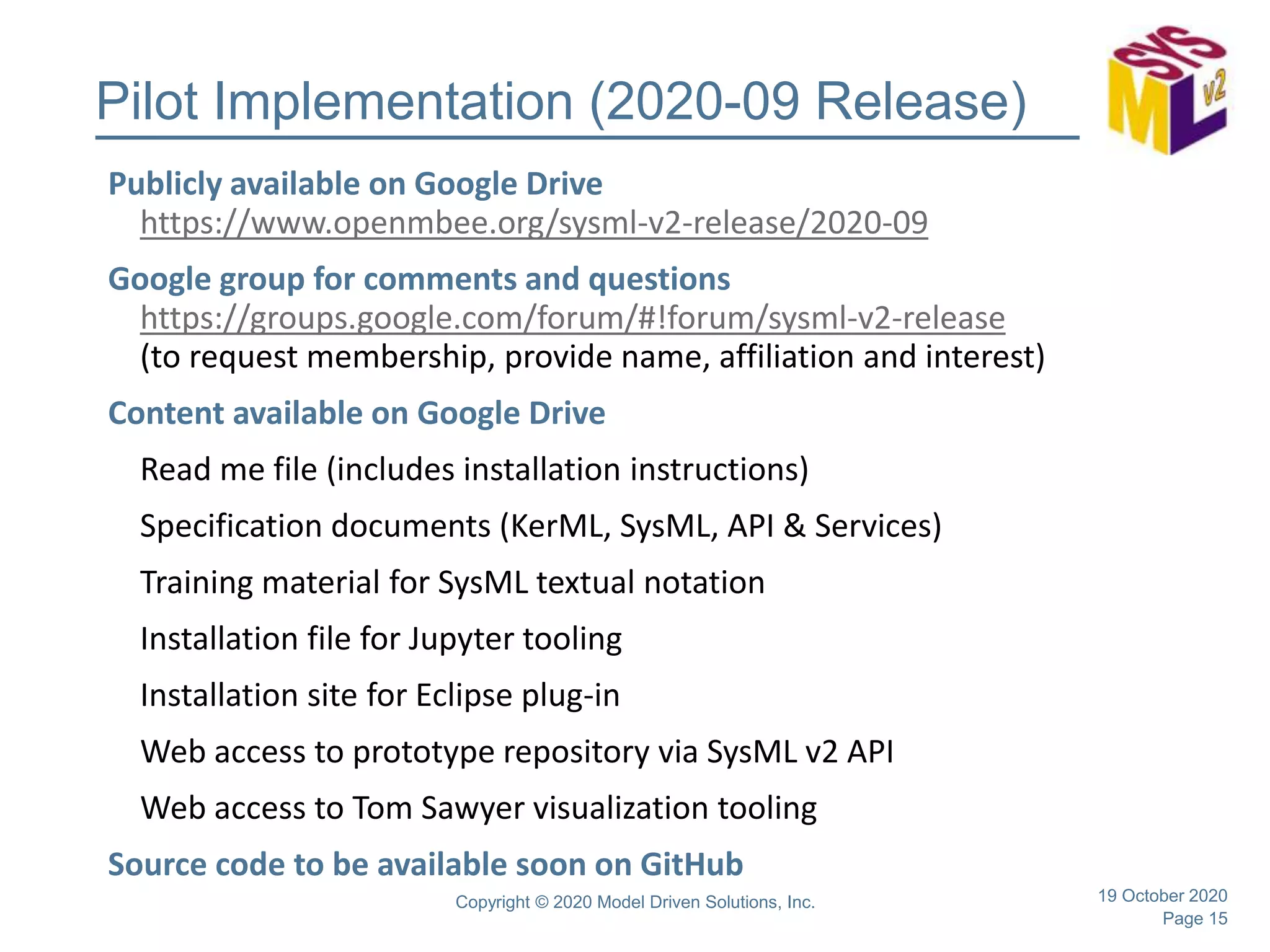 SysML v2 - What's the big deal, anyway? | PPTX