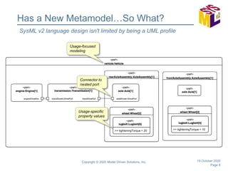 SysML v2 - What's the big deal, anyway? | PPTX