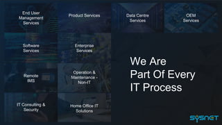 Sysnet Global ( Technology Navigator ) | PPTX