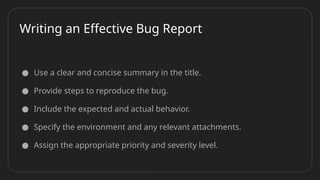 SYSNGS BUGS - definition, lifecycle and what can I do with them as a ...
