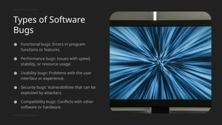SYSNGS BUGS - definition, lifecycle and what can I do with them as a ...