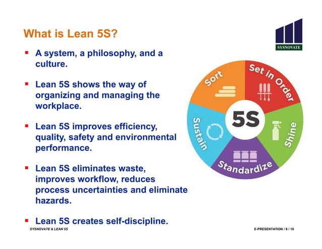 Sysnovate-Lean-5S management system at construction project site | PDF Sysnovate-Lean-5S management system at construction project site | PDF
