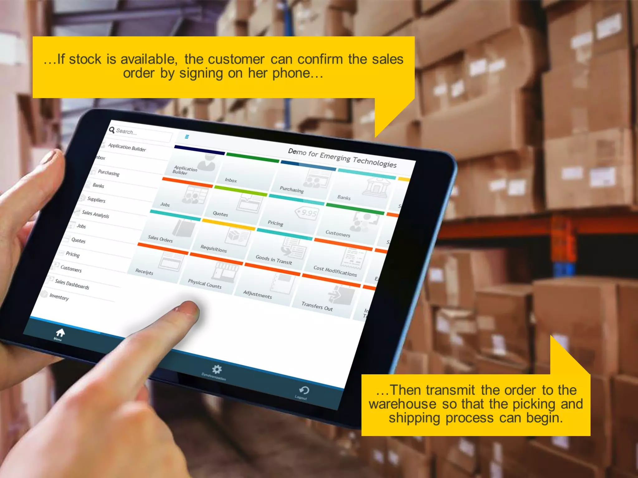 SYSPRO Espresso Mobile ERP Solution for the Sales Force | PPT