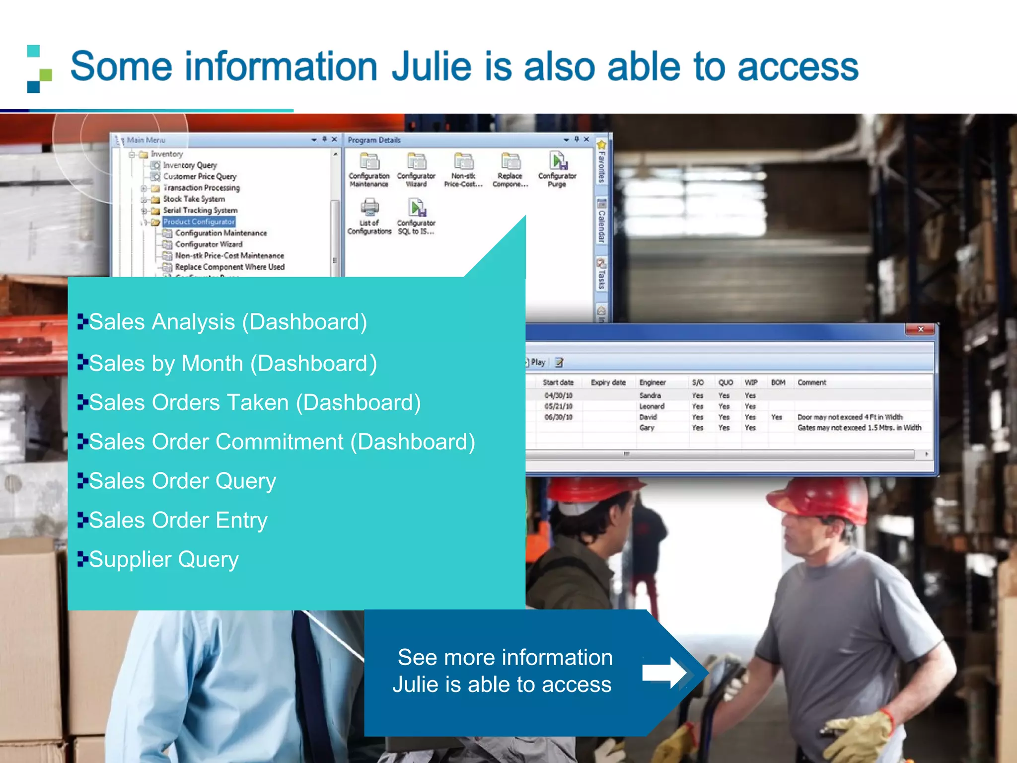 SYSPRO Espresso Mobile ERP Solution for the Sales Force | PPT