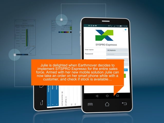 SYSPRO Espresso Mobile ERP Solution for the Sales Force | PPT