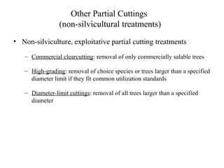Uneven-aged Regeneration Systems | PPT