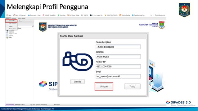 sysreq sipades 3.0 dan materi bpkp untuk desa.pdf