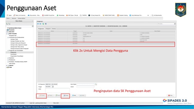 sysreq sipades 3.0 dan materi bpkp untuk desa.pdf