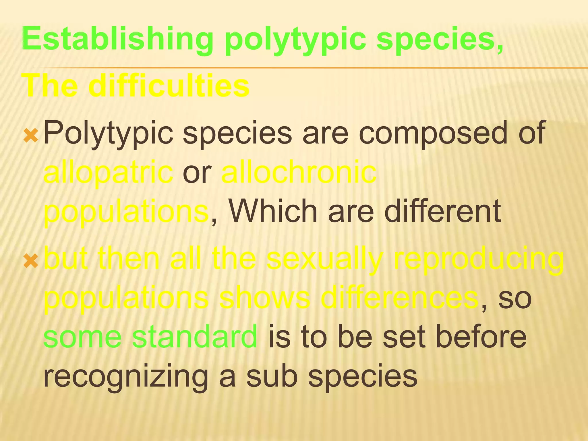 Animal Systematics Lecture 3 | PPTX