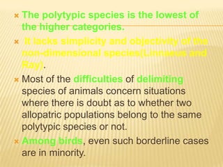 Animal Systematics Lecture 3 | PPTX