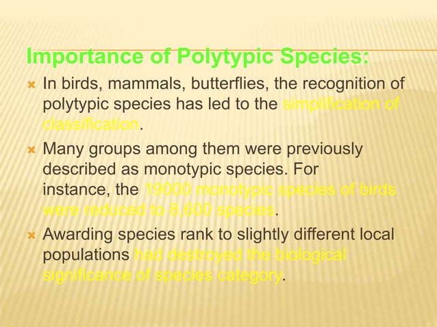 Animal Systematics Lecture 3 | PPTX