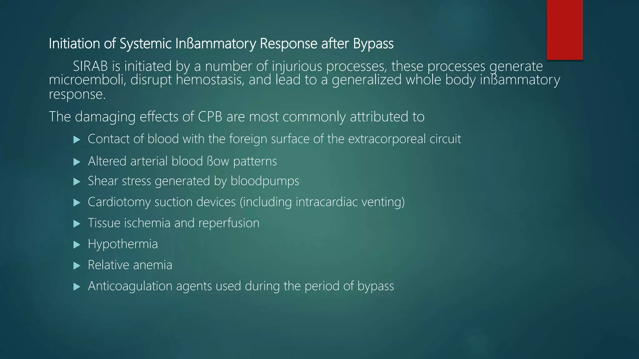 Systamic infalmatory response syndrome sirs | PPTX
