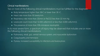 Systamic infalmatory response syndrome sirs | PPTX