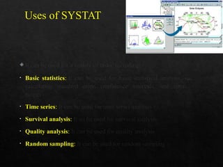 SYSTAT 13 Statist software for Researcher | PPTX