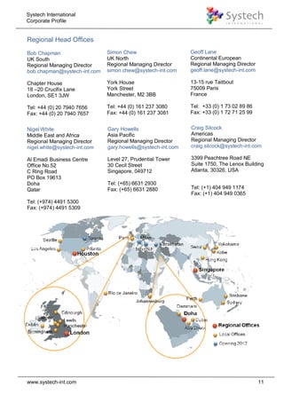 Systech International Corporate Profile | PDF | Bankruptcy | Business ...