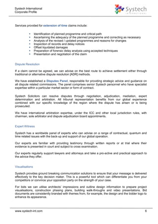 Systech International Corporate Profile | PDF | Bankruptcy | Business Banking & Finance