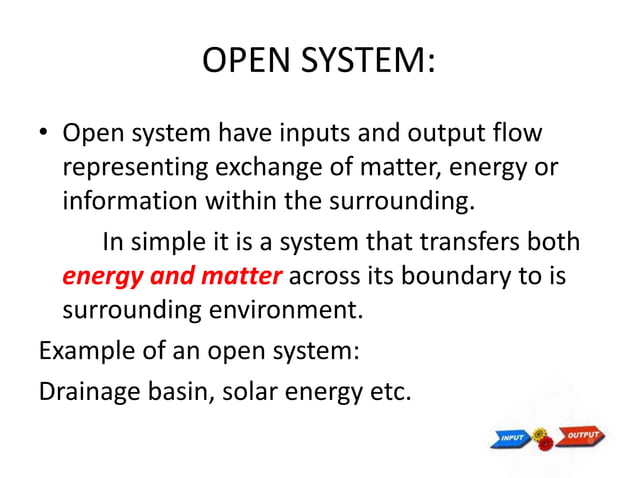 System approach in Geography | PPTX | Operating Systems | Computer ...