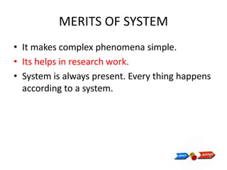 System approach in Geography | PPTX