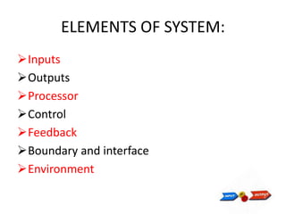 System approach in Geography | PPTX