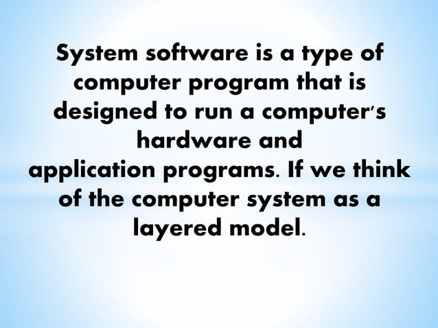 System Software | PPT