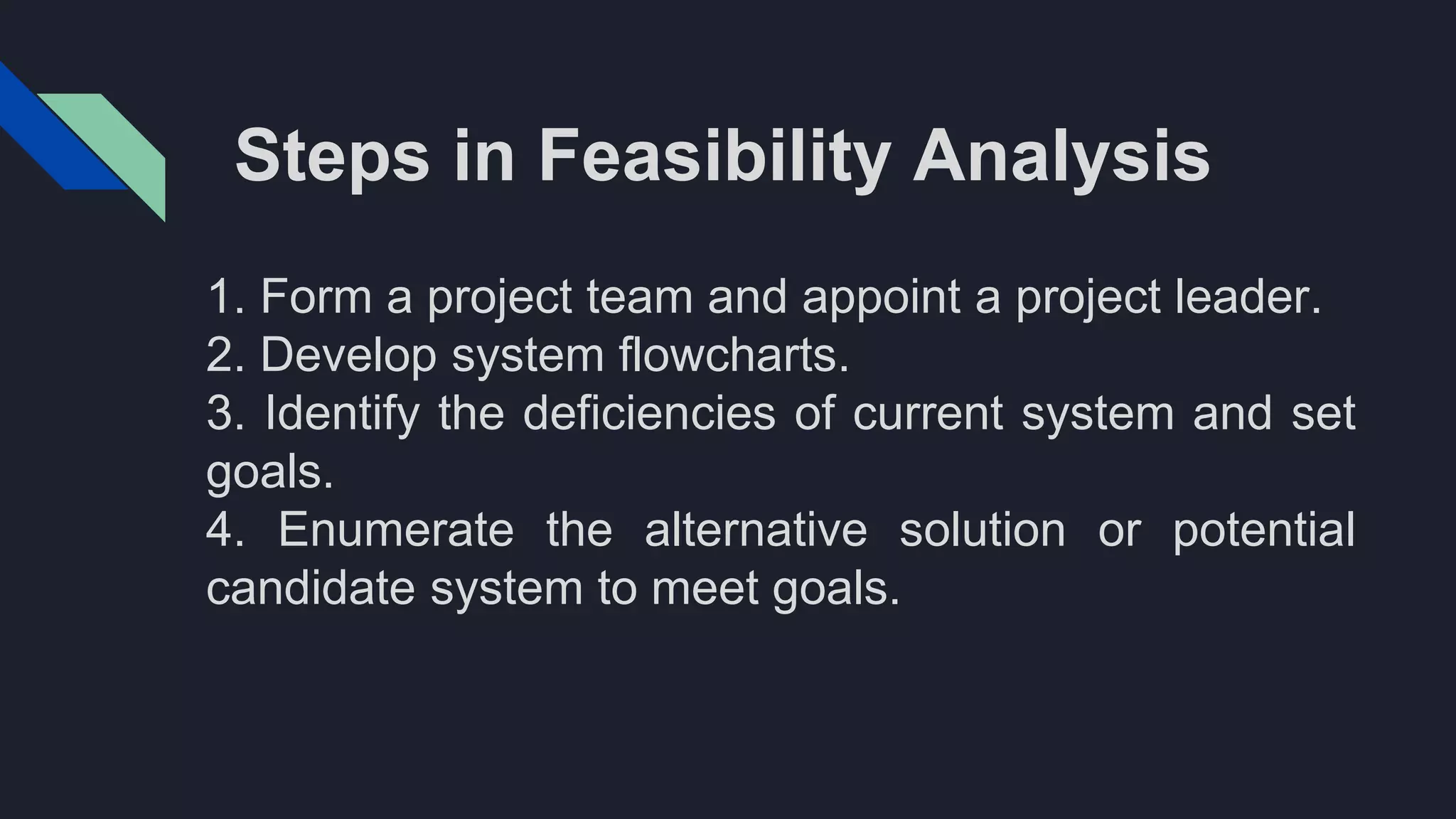 System Performance and Feasibility Study | PPTX
