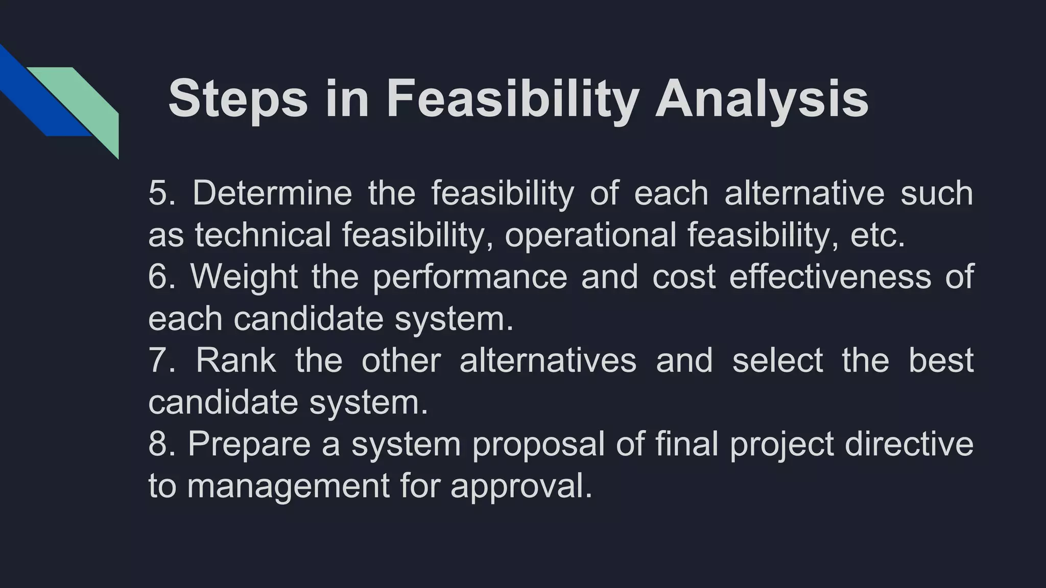 System Performance and Feasibility Study | PPTX