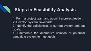 System Performance and Feasibility Study | PPTX | Computer Software and ...