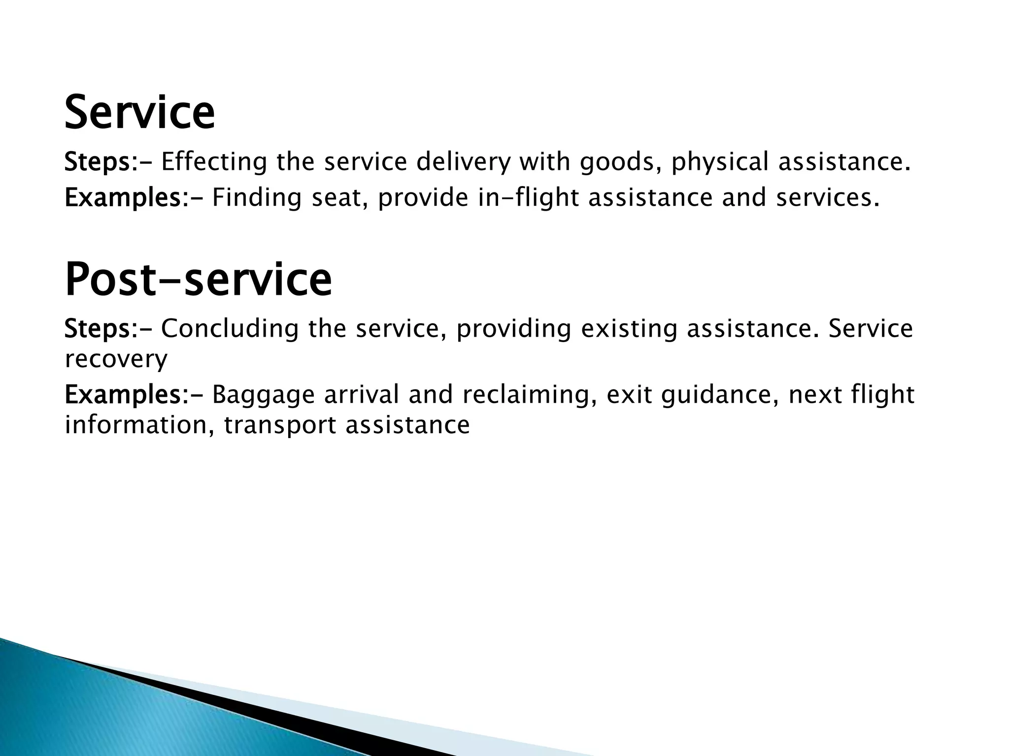 Service process cycle and service management system | PPTX