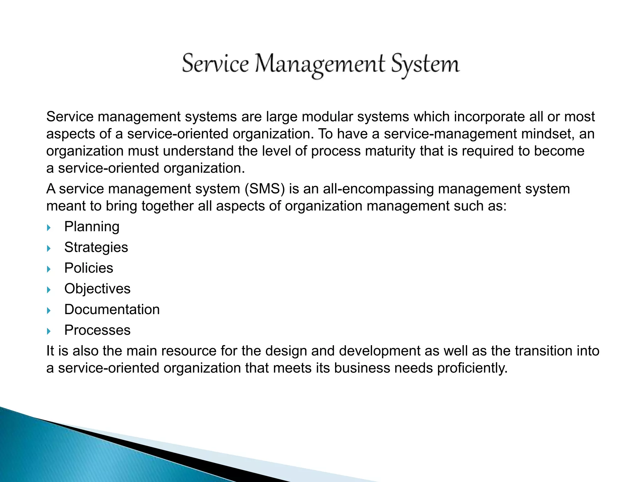Service process cycle and service management system | PPTX