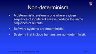 System success and failure | PPTX