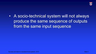System success and failure | PPTX