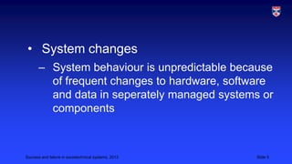 System success and failure | PPTX