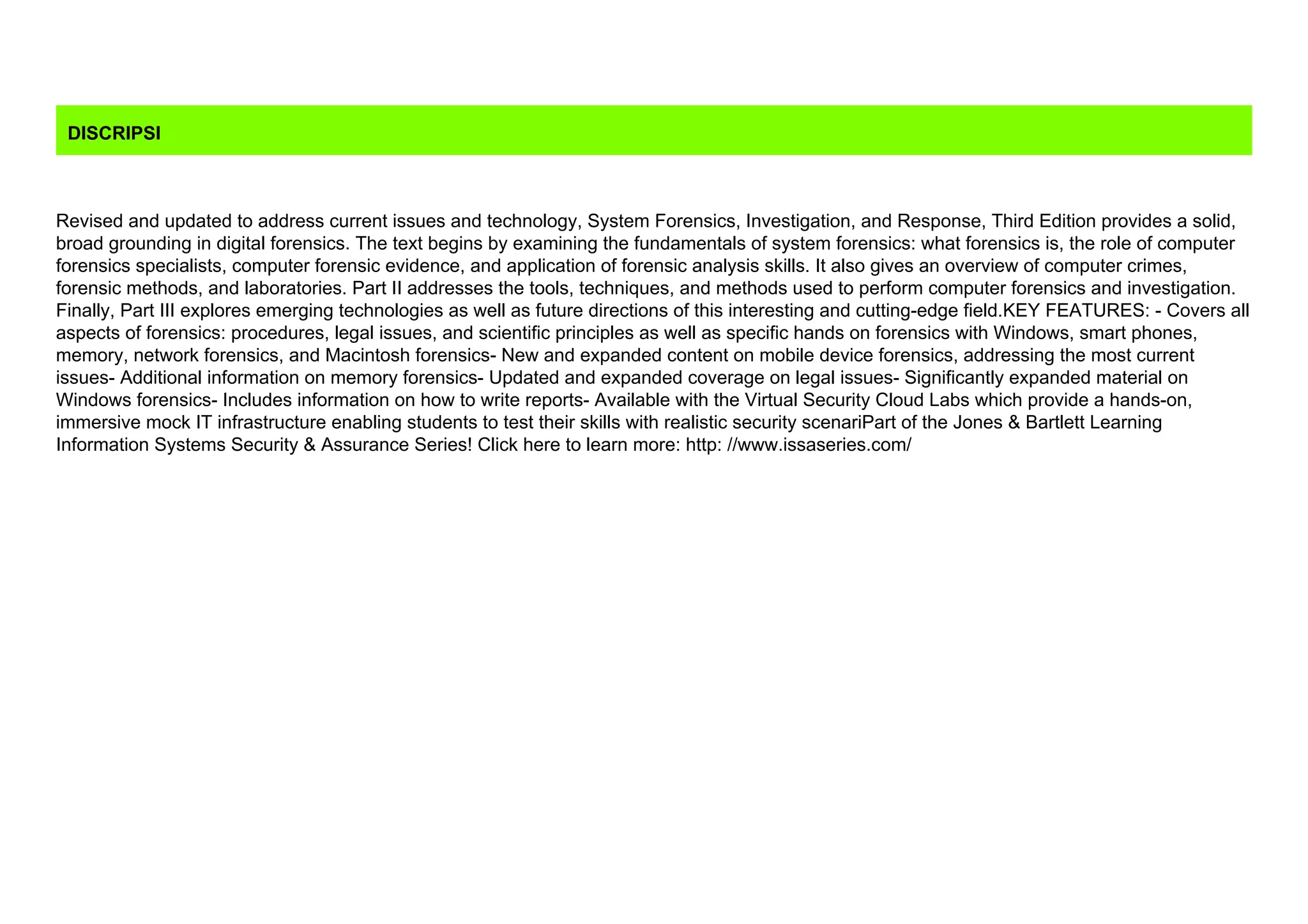 Pdf System Forensics Investigation And Response Fullpages By