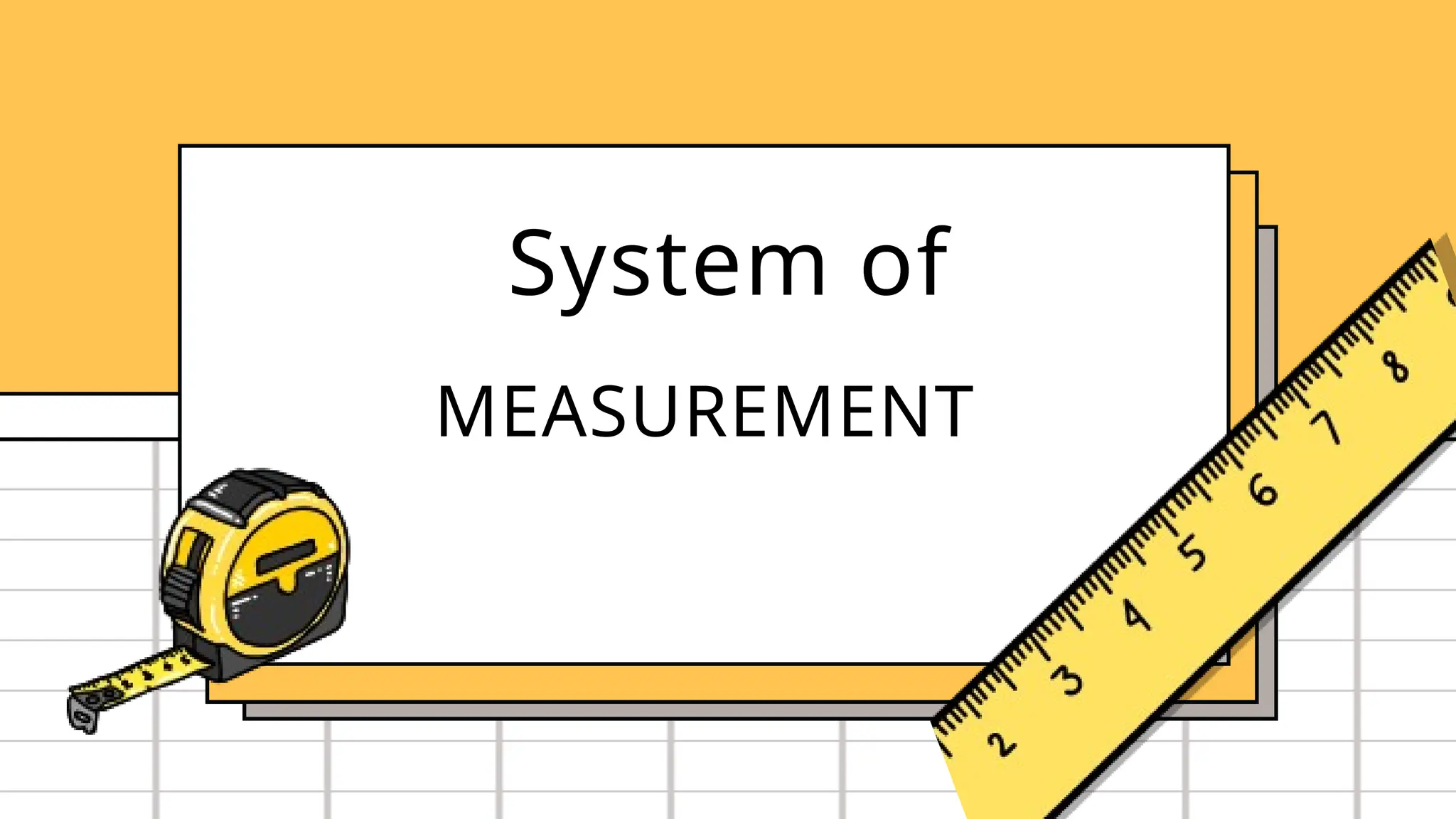 Measuring the World: A Comparison of English and Metric Systems".pptx ...