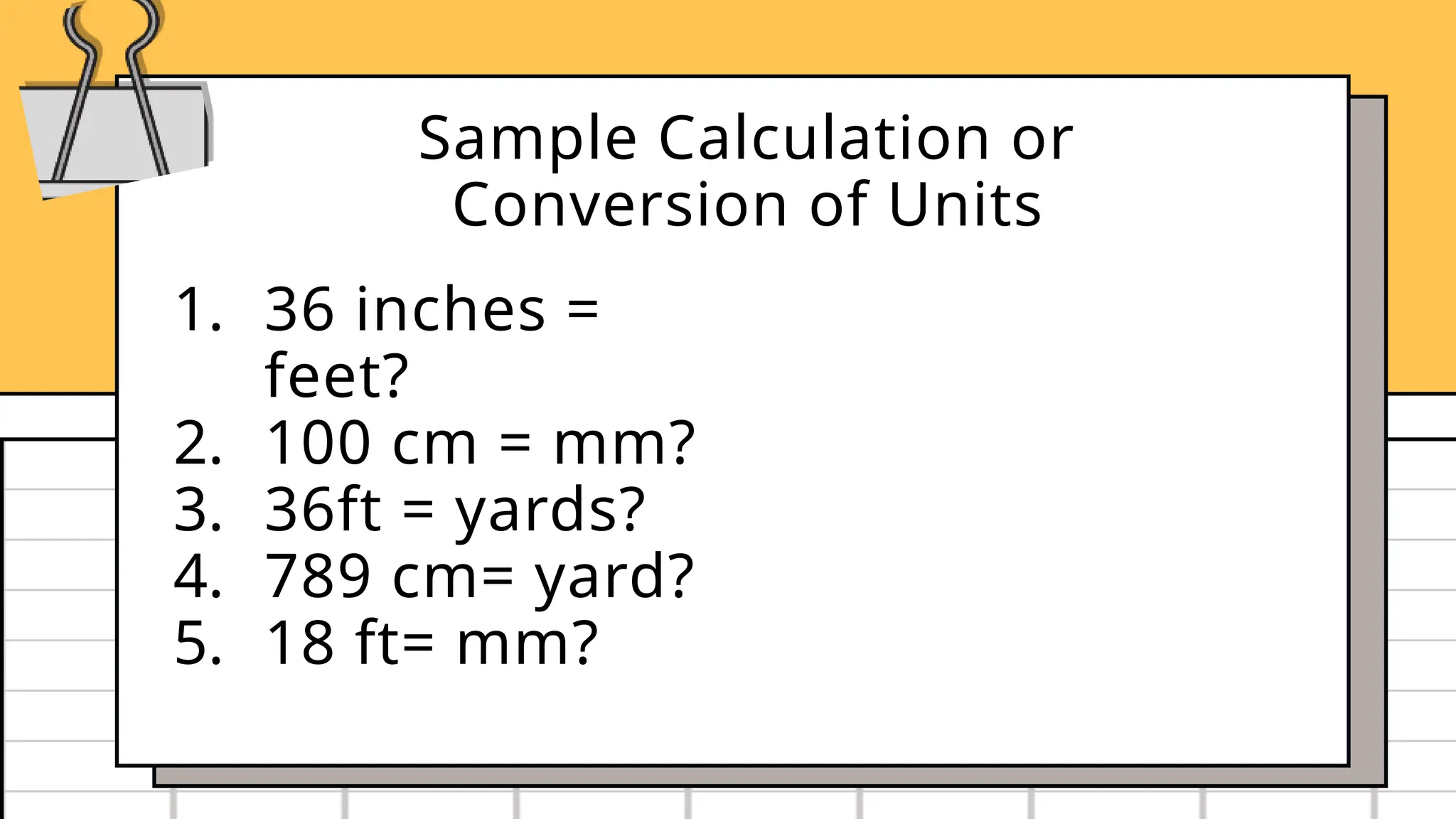 Measuring the World: A Comparison of English and Metric Systems".pptx