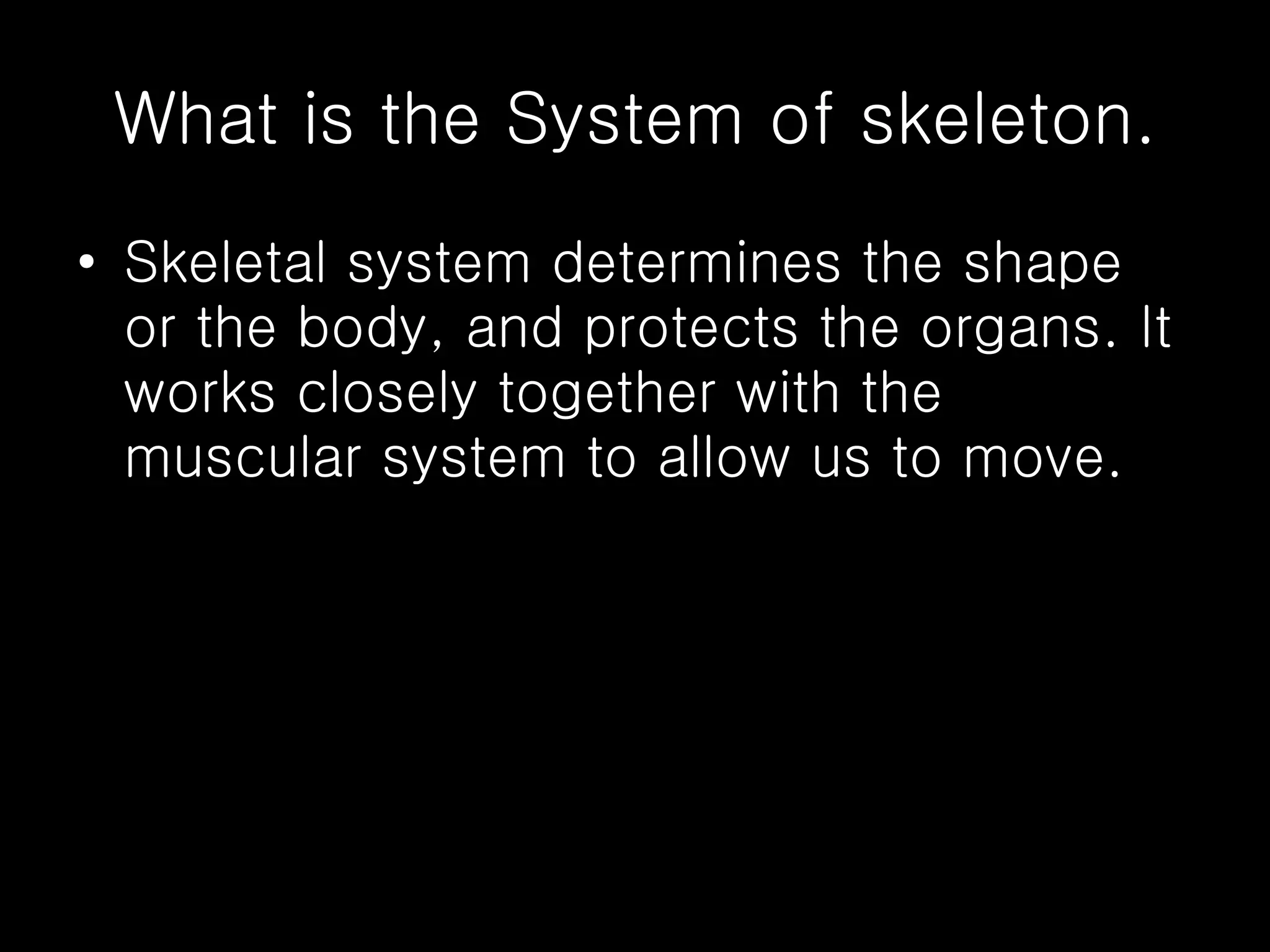 skeleton | PPT