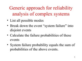 system-reliability in condiryion monitoring concept | PPT