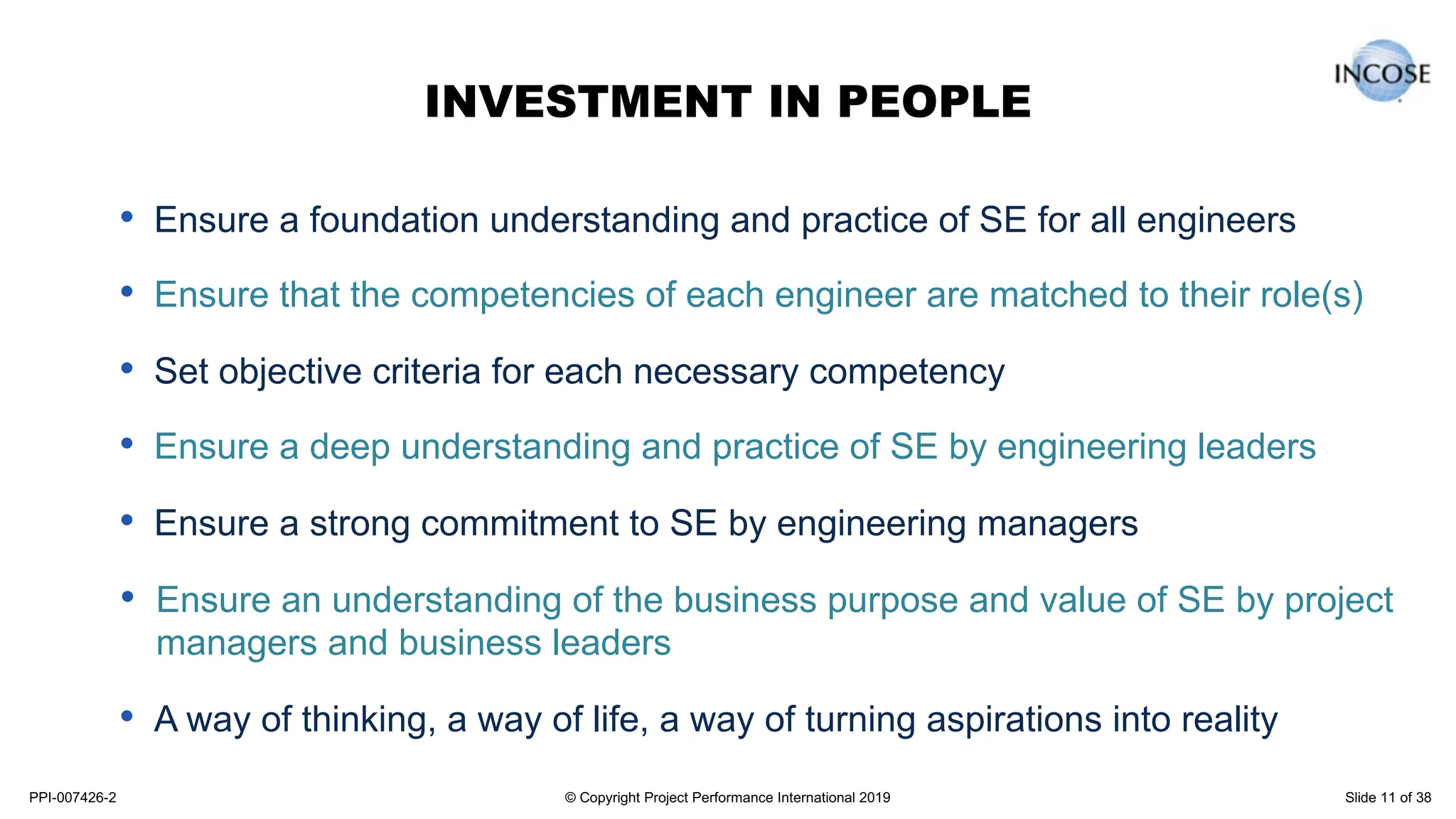 A Framework of Knowledge, Skills and Attitudes Conductive to High ...
