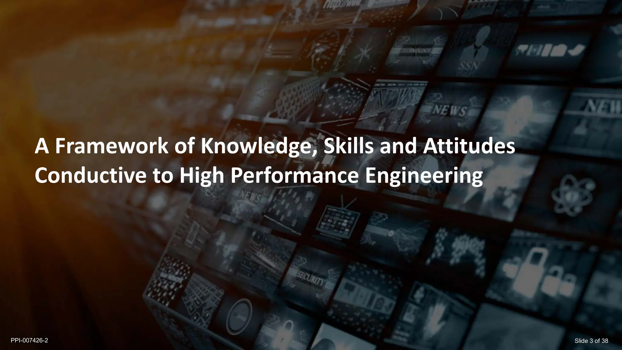 A Framework of Knowledge, Skills and Attitudes Conductive to High ...