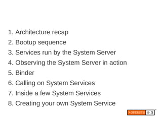 Understanding the Android System Server | PPT