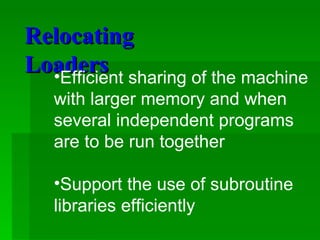 System software-loaders | PPT