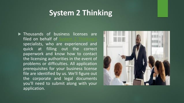 System 2 thinking nov 2 week | PPT