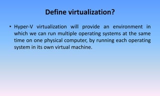 System admin virtualization | PPT