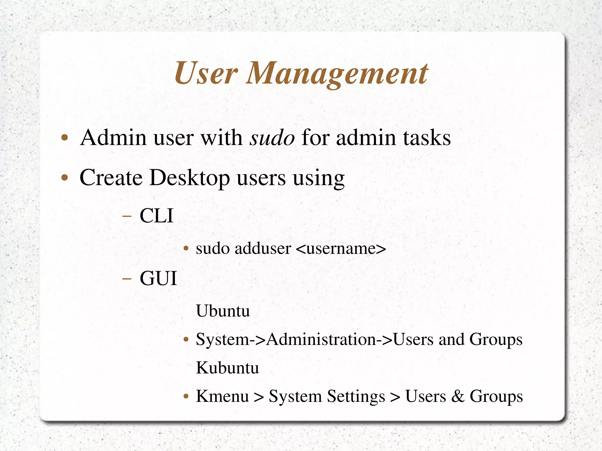 System Administration | PDF