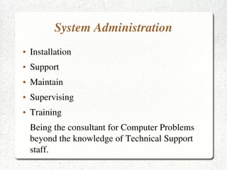 System Administration | PDF