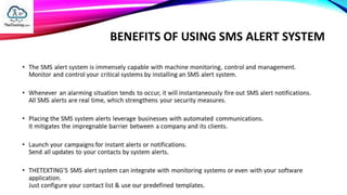System alerts (text messaging) | PPTX